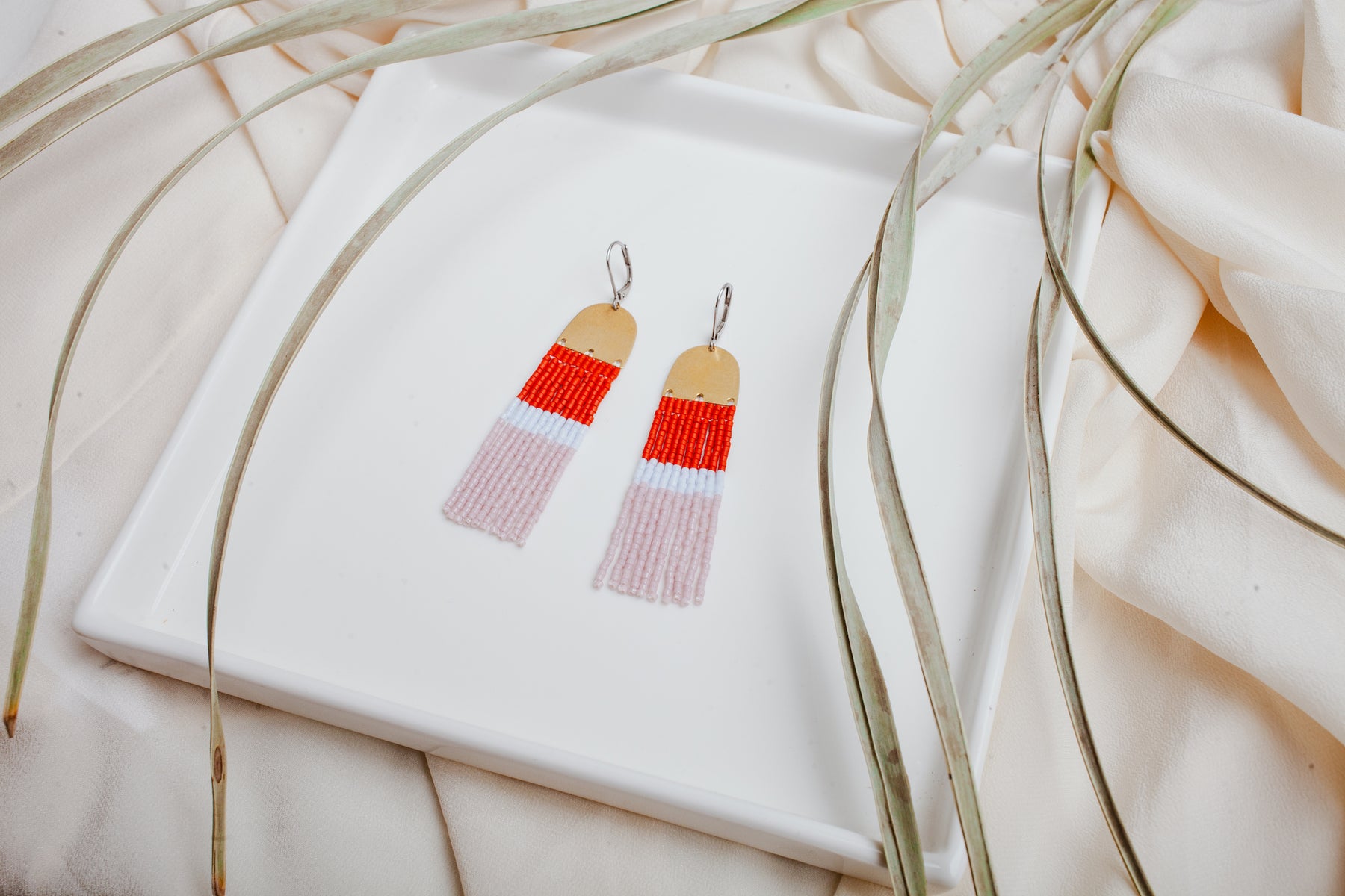 Terracotta & Lavender Colour Block – Three Sisters by Emma